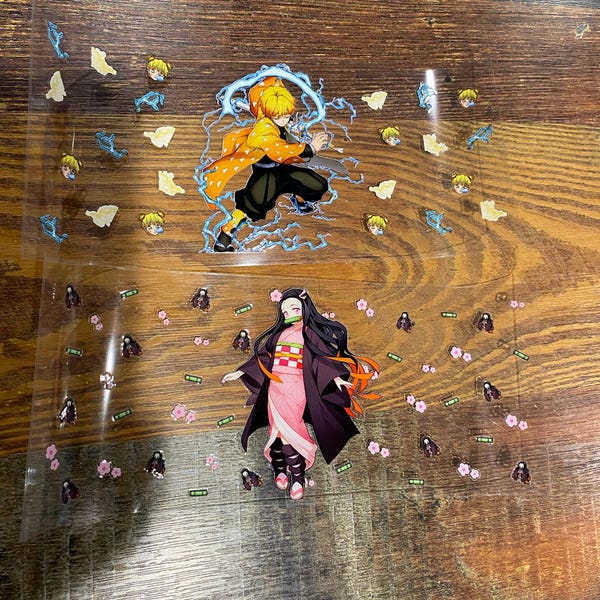 16oz Demon Slayer Tanjiro Cup Wrap PNG - Digital File for 16oz UV DTF ...