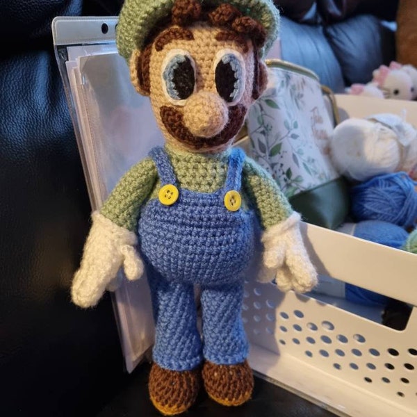 Crochet Pattern | Bro Super Plumber | PDF | Easy Amigurumi Baby Toy ...