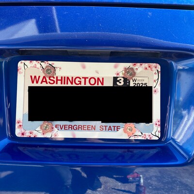 Light Magical Girl License Plate Frame - Etsy