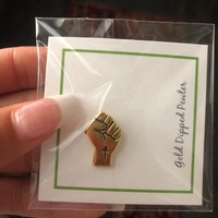 Civil Rights Gold Dipped Pewter Lapel Pin CC653G Civil Rights, Black ...