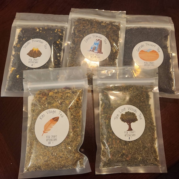 Zelda-inspired Tea Collection - Etsy