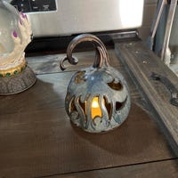 Handmade Tiny Village Key Ceramic Holder for Home, Wall Decoration ...