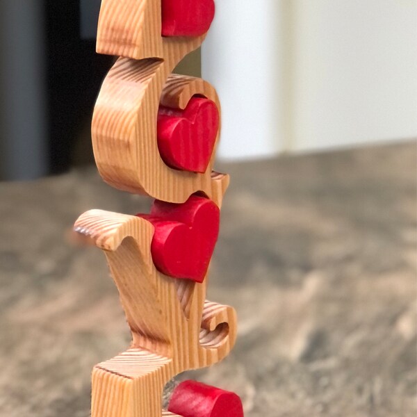 Love and Heart Scroll Saw Pattern - Etsy