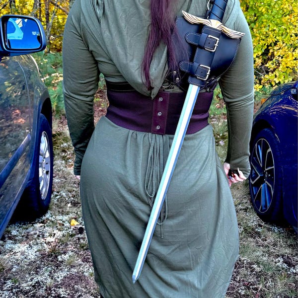 Pirate Sword Baldric, Leather Sword Baldric, Pirate Baldric Leather ...