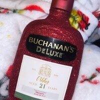 Buchanan Custom Whiskey Sticker Label, Buchanan Scotch Whiskey Birthday ...