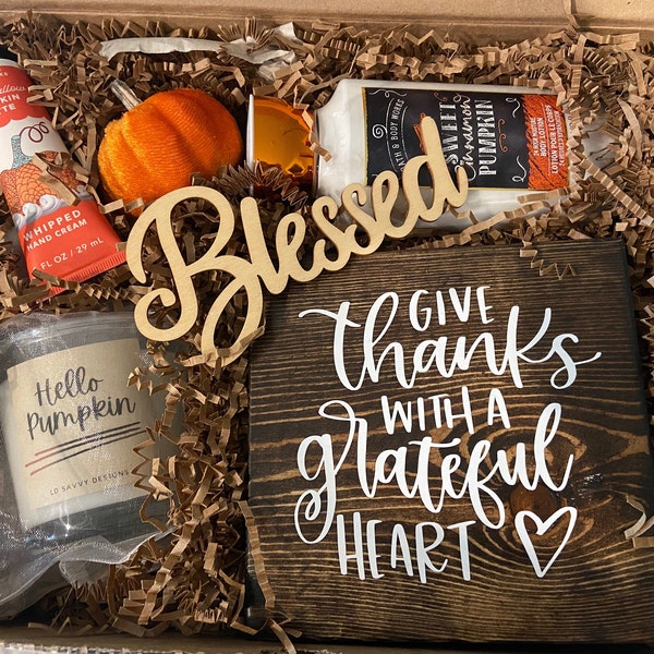 HELLO FALL Gift Box - Etsy