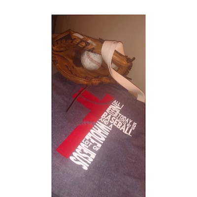 Baseball Svg Baseball and Jesus Svg Baseball Cross Svg Baseball Life ...