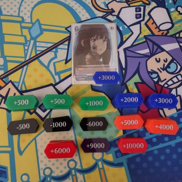 One Piece TCG Tokens Modifiers and Ability Used Counters Gold and ...