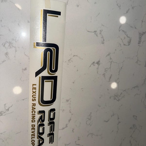 TRD PRO Toyota Racing Development Decals 18" X 2.7" - Etsy