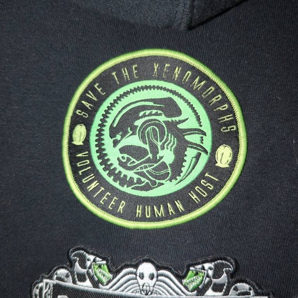 PATCH - Alien / Xenomorph Fan Club Badge (woven) - Volunteer Host ...