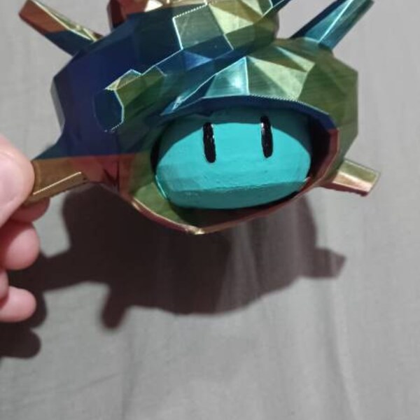 Splatoon Inspired Crab Tank Figure Unpainted Kit Fully Assembled Random ...