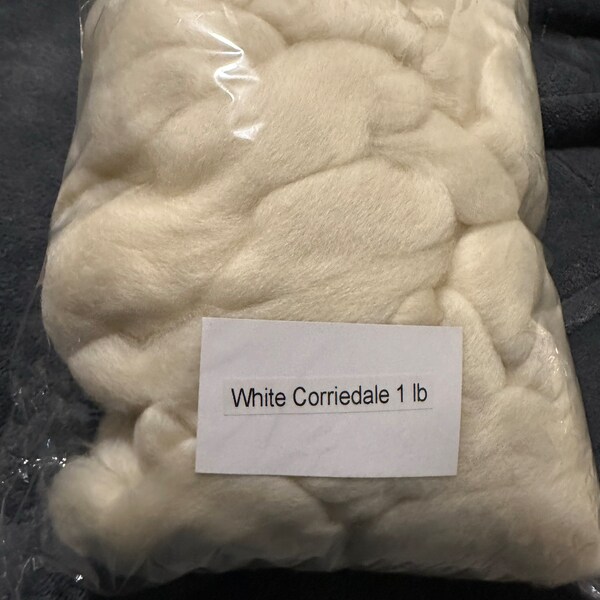 4 Ozs Seacell Fiber, Cellulose, Combed Top, Roving, Spinning Fiber ...