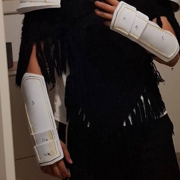 Knight Vambrace Pattern - Etsy
