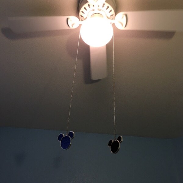 Fan or Light Pull Mouse Ears - Etsy