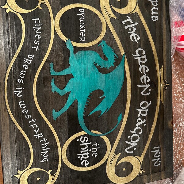 The Burrow Sign- Wizardly Fan Art! - Etsy