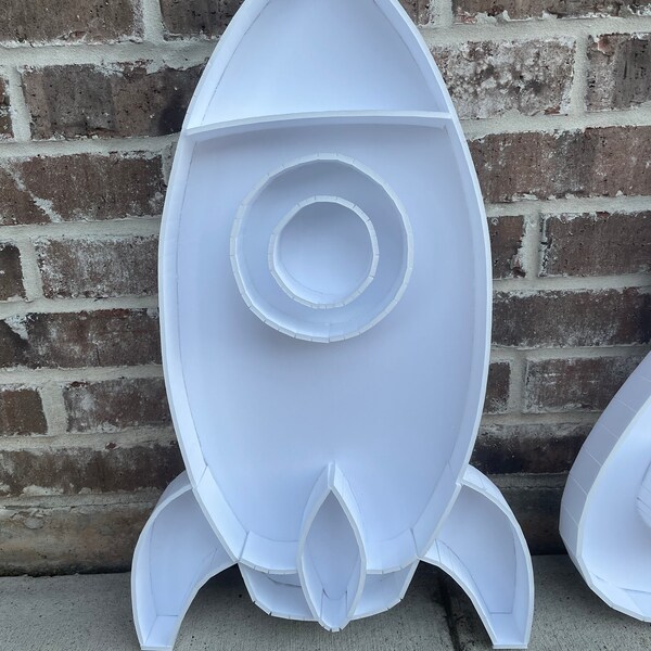 Rocket From Balloons, Rocketship Mosaic From Balloons, Space Birthday ...