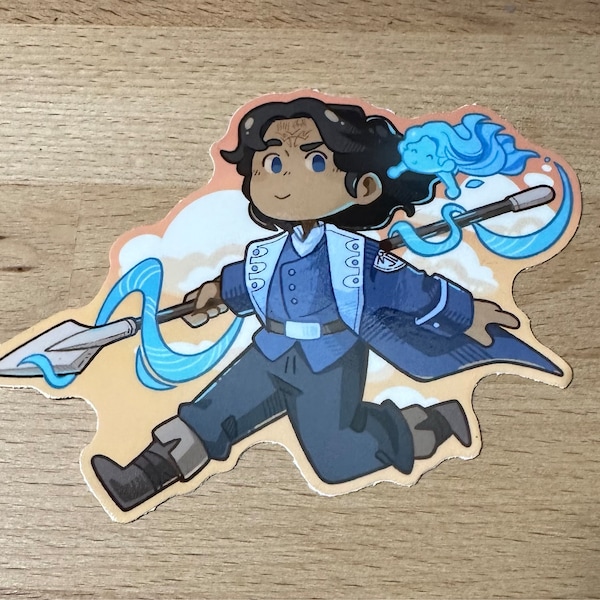 Kaladin Stormblessed Sticker, Stormlight Archive - Etsy