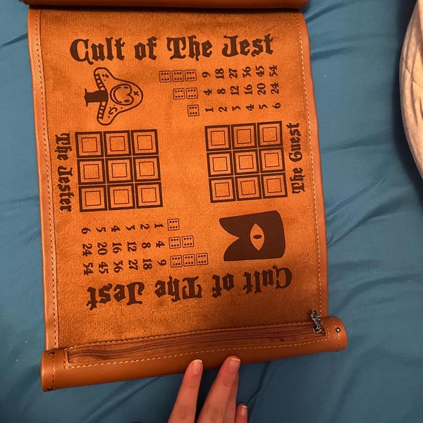 Personalized Cult of the Lamb Knucklebones Game Board on Our Double ...