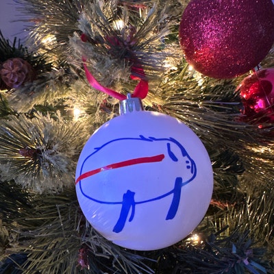 Buffalo Bills Josh Allen Potato Buffalo Ornament Set of Three - Etsy