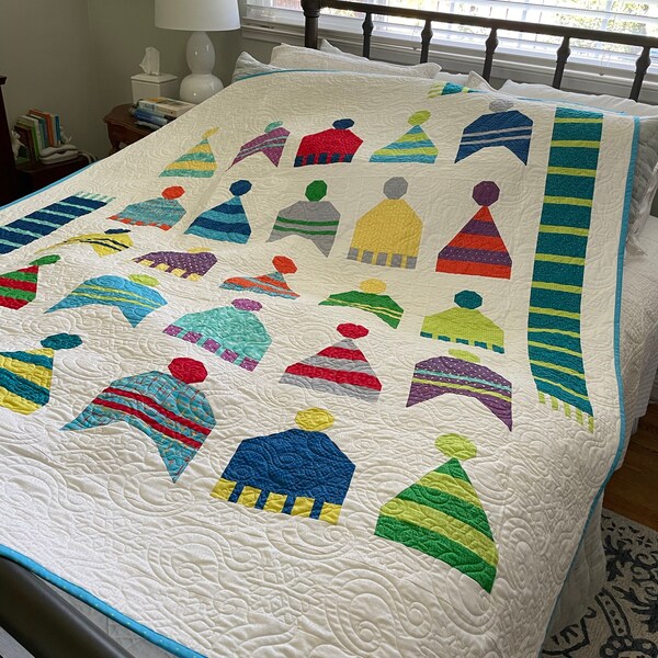 Scrap Quilt, Bohemian Quilt, Quilt for Sale, Lap Quilt, Throw Quilt, Finished Quilt, Handmade ...