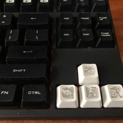 Monster Hunter Keycaps, Monsters - Etsy
