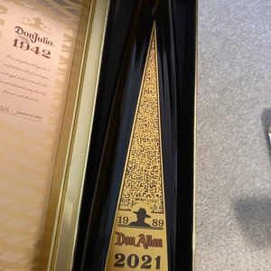 PRINTABLE 375ML Birthday Custom Label 1738 Cognac Custom | Etsy