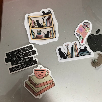 Bookaholic Acrylic Keychain Keychains for Readers Bookish Keychain Pink ...