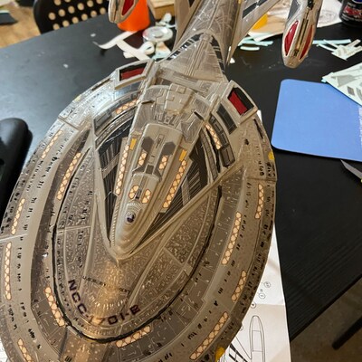 1/1400 Acreation Aztec Decals for AMT Enterprise E Model Kit Star Trek ...