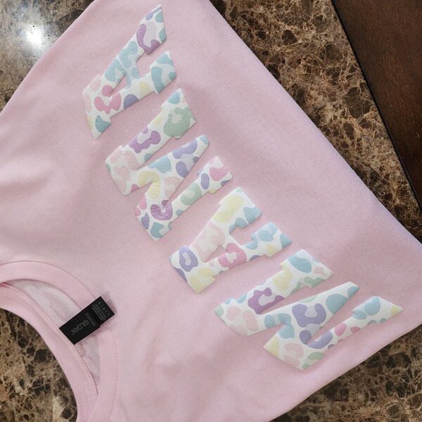 Cowhide Puff HTV - Etsy