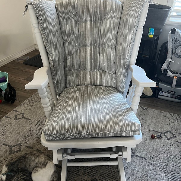 Wingback Rocker Replacement Cushions / 4 Post Rocker Cushions ...