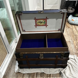 Antique Trunk Interior Trim Kit Complete Set of Original Reproduction ...