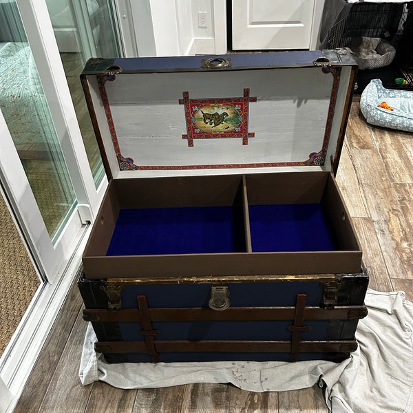 Antique Trunk Interior Trim Kit Complete Set of Original Reproduction ...