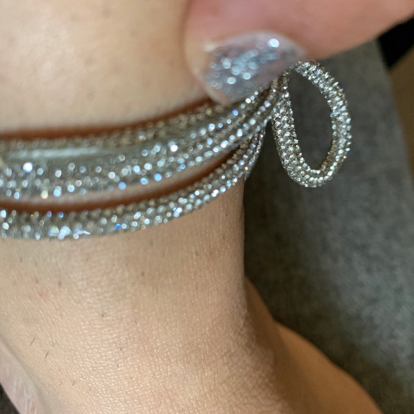 Rhinestone Shoe Lace Kit | Rhinestone String | Draw String Kit - Etsy