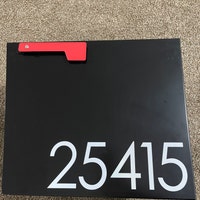 Reflective Mailbox Numbers, Reflective Mailbox Decals, Mailbox Decals ...