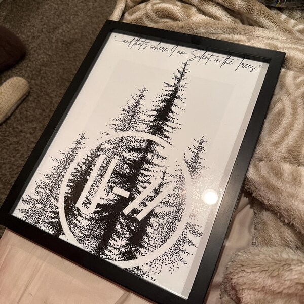 Twenty One Pilots Trees Lyric Poster Art - Etsy
