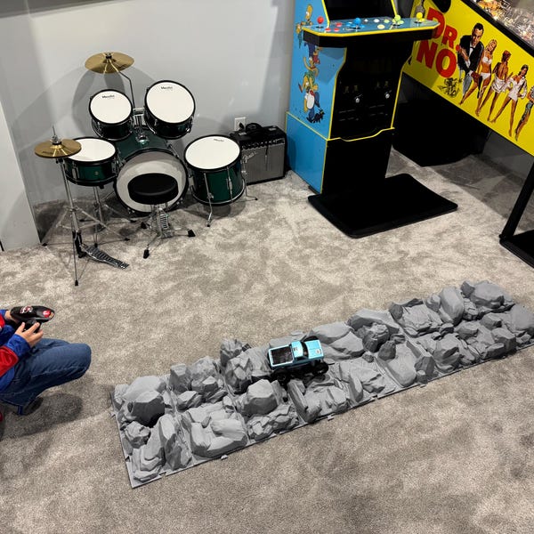 1:24 Scale Modular 20"x38" RC Rock Crawling Course 3D Print FILES ...