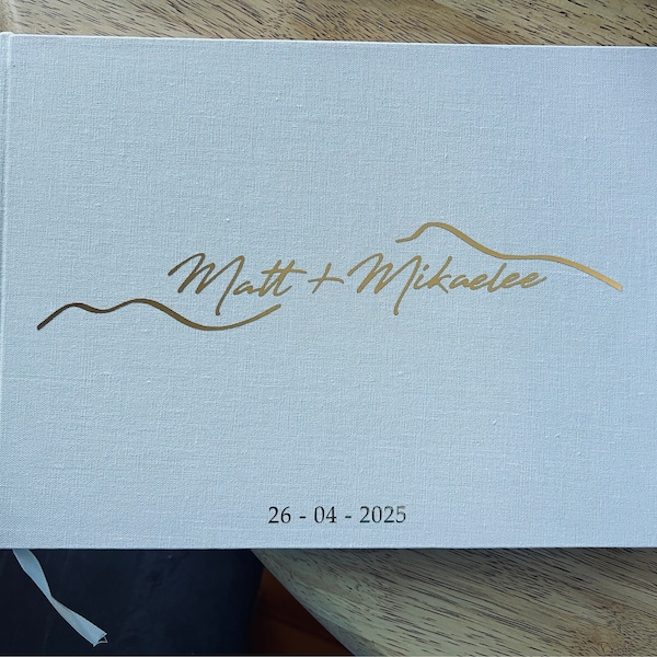 Linen Polaroid Album Personalised Photo Book Album Fits Instax Mini ...