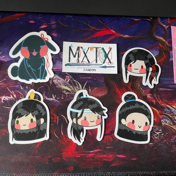 TGCF / HOB / Heaven Official's Blessing MXTX Chibi Fengqing Stickers - Etsy