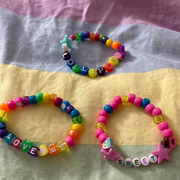 Matching S'mores Friendship Bracelets for Three Best Friends: Chocolate ...