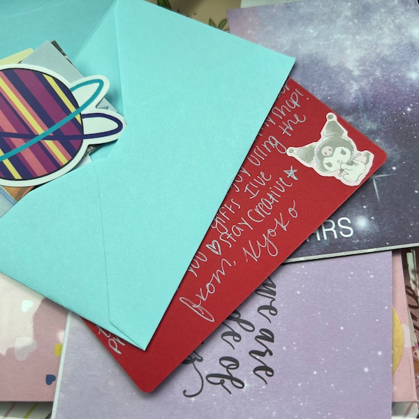 DIY Christmas Postcard Kit | Handmade | Do It Yourself | Craft Supplies ...