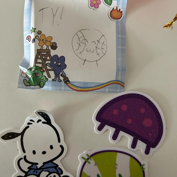 2" Battle for Dream Island (BFDI) Stickers! - Etsy
