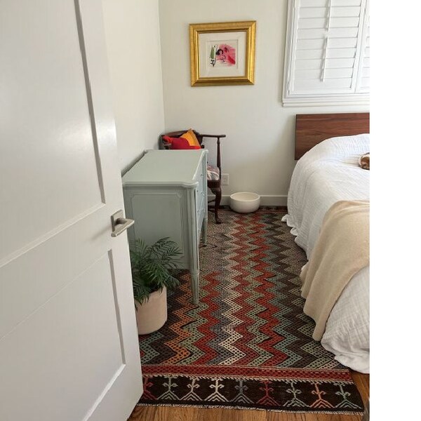 Antique AVAR Kilim , Antique Kilim Rug, Ethnic Kilim Rug, Wide Kilim ...