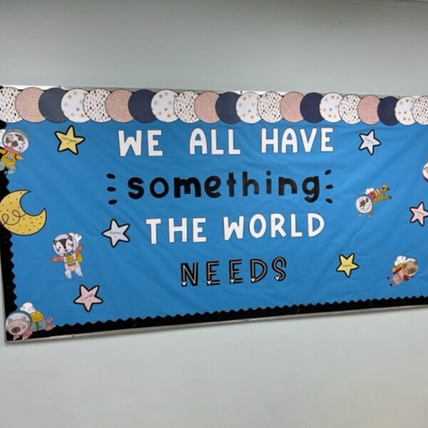 Bulletin Board Inspirational Decorations | Confidence Booster Activity ...