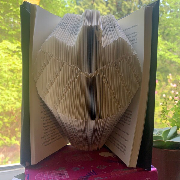 Book Folding Pattern Infinity Symbol With Love Free Instructions - Etsy