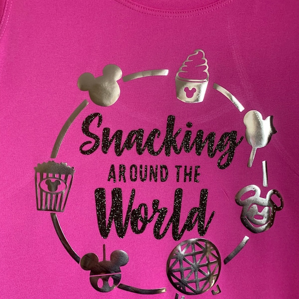 Snacking Around the World - EPCOT WDW Resort & Parks - SVG, Png, Jpg ...
