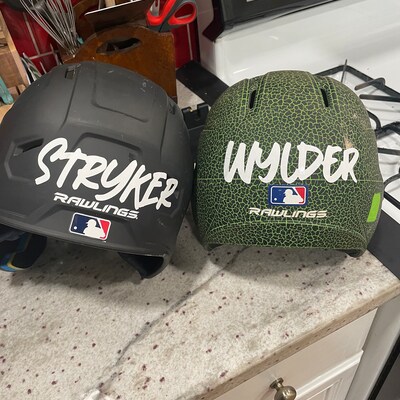 Bat Knob Sticker Decal and Helmet Decal Sticker Set for - Etsy