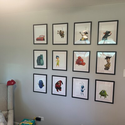 Pixar Gallery Wall Classroom Decor, Kindergarten, 1st Grade, Nursery ...