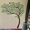 Wall Decal Large Tree Decals Huge Tree Decal Nursery With Birds Tree ...