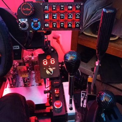 Fanatec Rally Module 10mm Stickers for Various Simulator Wheel/button ...