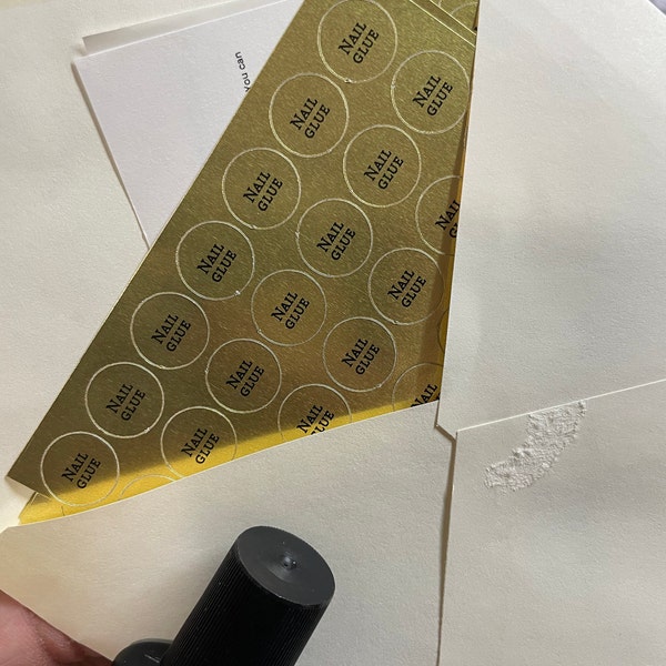 Extra Small Round Stickers for Lip Gloss and Lipsticks - Etsy